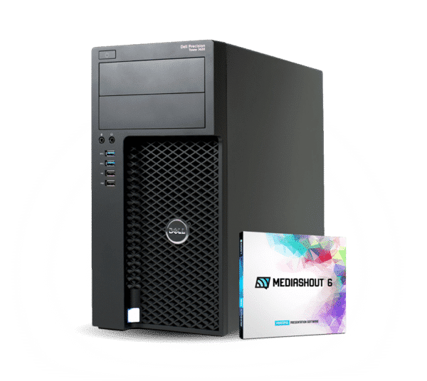 Computers built for church presentations - MediaShout